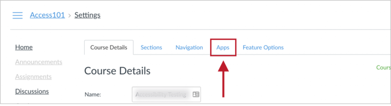 Installing the LMS app for Canvas at the Course Level : Hypothesis