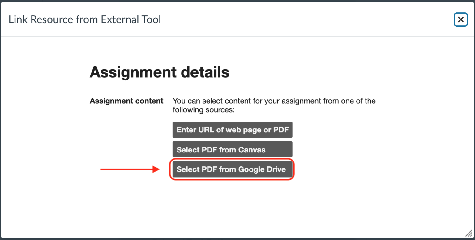 Google Drive Sharing Settings for Hypothesis-enabled LMS Assignments ...
