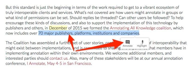 Annotation Basics : Hypothesis