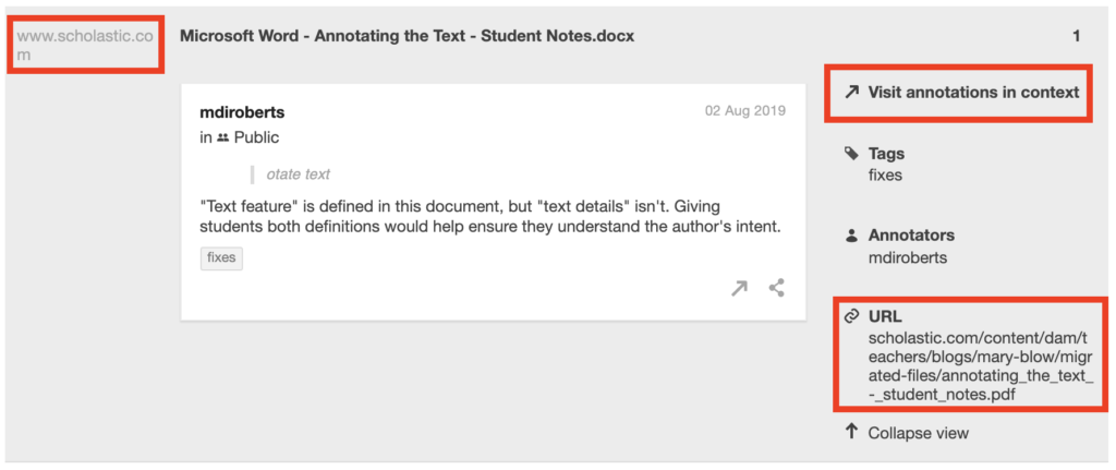 Why can’t I find my PDF annotations? : Hypothesis