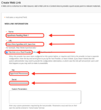 Creating Hypothesis-Enabled Readings in Blackboard Learn Original : Hypothesis