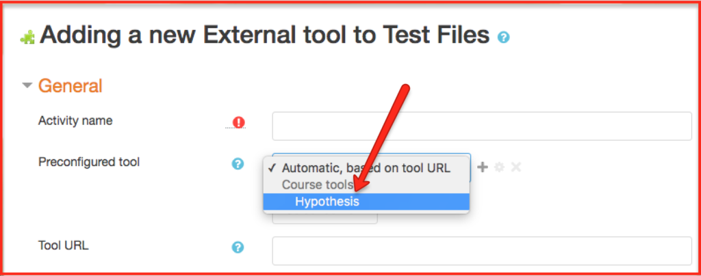 Creating Hypothesis-Enabled Readings in Older Versions of Moodle : Hypothesis