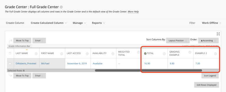 Grading Student Annotations in Blackboard : Hypothesis