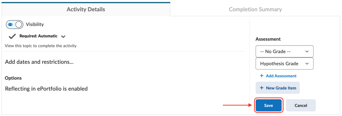 Grading Student Annotations in D2L Brightspace : Hypothesis