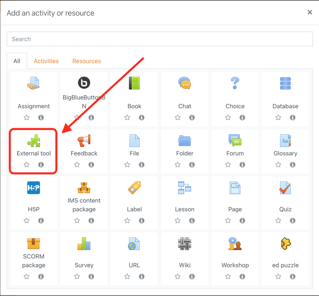 Installing the LMS App for Moodle in a Course - LTI 1.1 (Worldwide ...