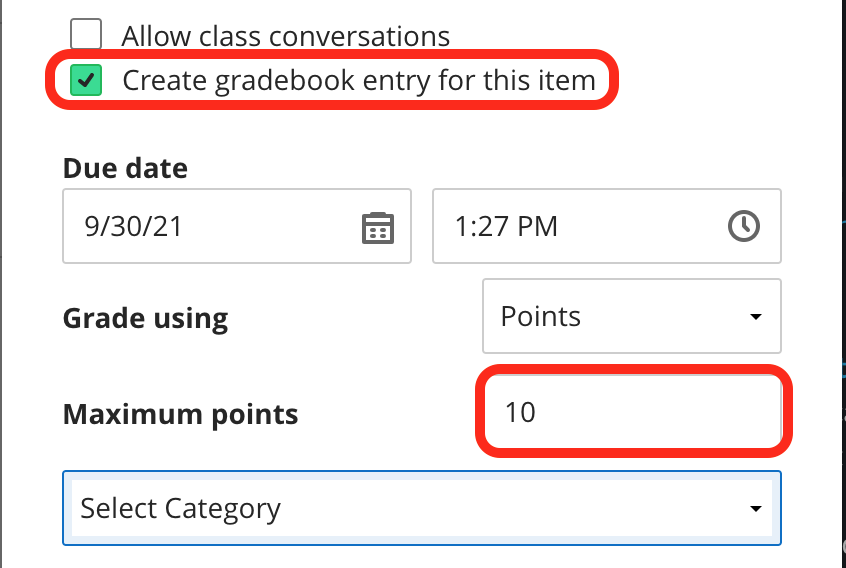 Grading Student Annotations in Blackboard : Hypothesis