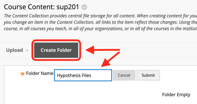 Using Hypothesis With Blackboard Course Files : Hypothesis