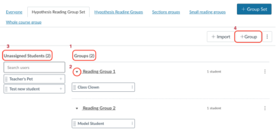 Using Canvas Groups to Create Hypothesis Reading Groups : Hypothesis