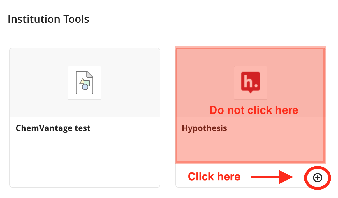 Creating Hypothesis-Enabled Readings in Blackboard Ultra : Hypothesis