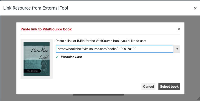 Using the Hypothesis VitalSource Reader in the Hypothesis LMS app (Instructor Guide) : Hypothesis