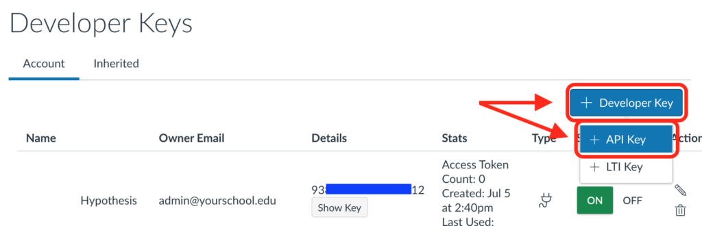Installing Hypothesis in Canvas – LTI 1.3 (Worldwide) : Hypothesis