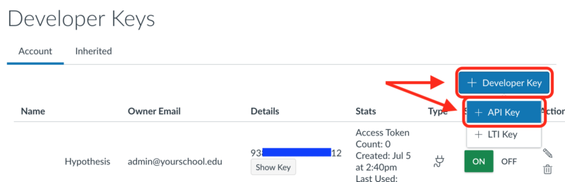 Installing Hypothesis in Canvas – LTI 1.3 (Worldwide) : Hypothesis