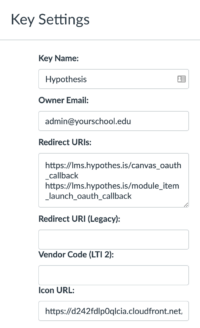 Installing Hypothesis in Canvas – LTI 1.3 (Worldwide) : Hypothesis
