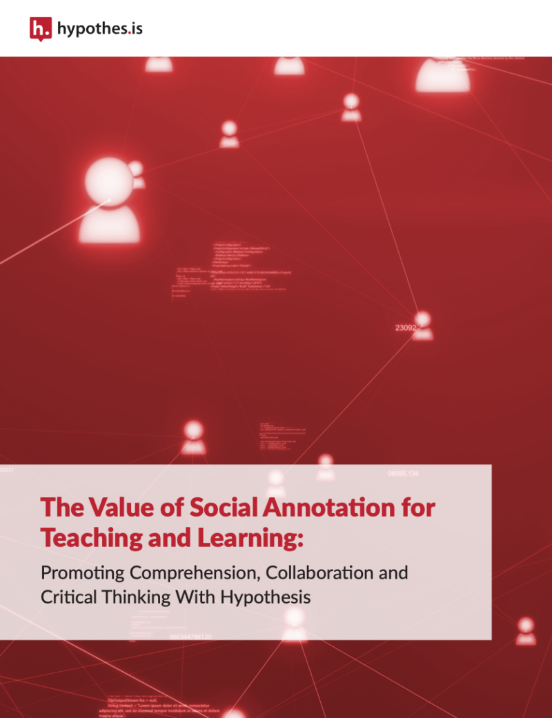 Research White Paper | Impact of Social Annotation in Academia