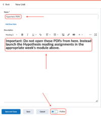 Using Hypothesis With D2L Brightspace Course Content Files : Hypothesis
