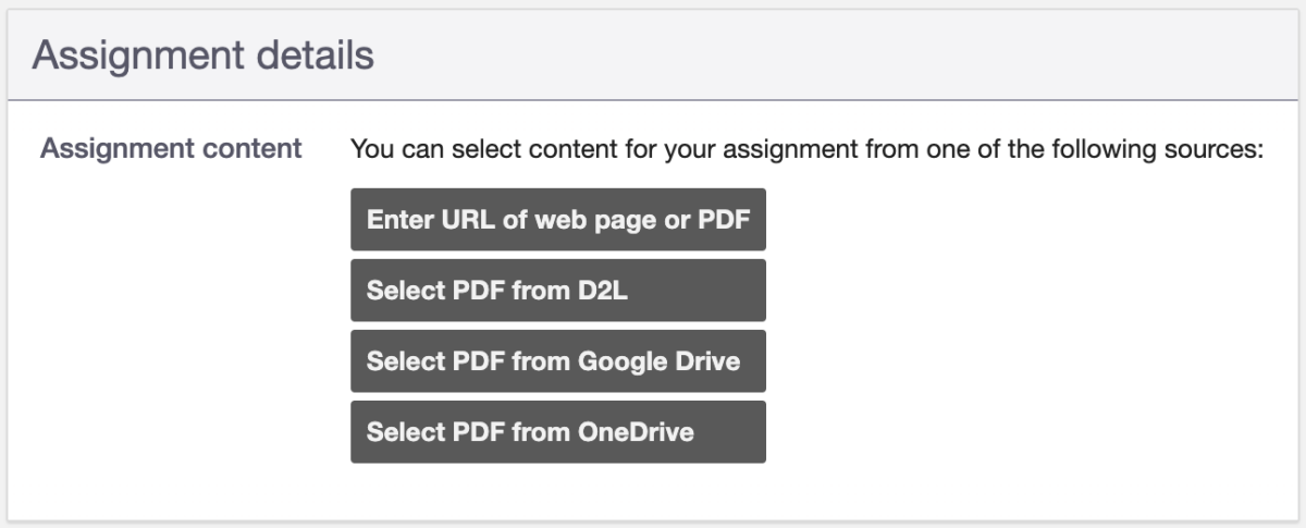 Creating Hypothesis-Enabled Readings in D2L Brightspace : Hypothesis